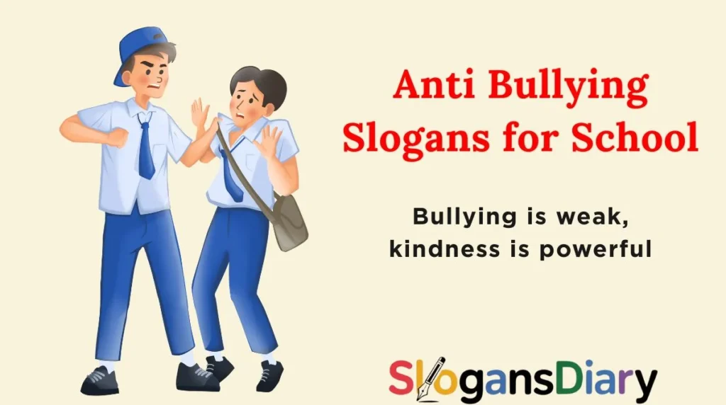 132+ Powerful Anti Bully Slogans 💙 Stop Bullying Campaign Ideas for ...